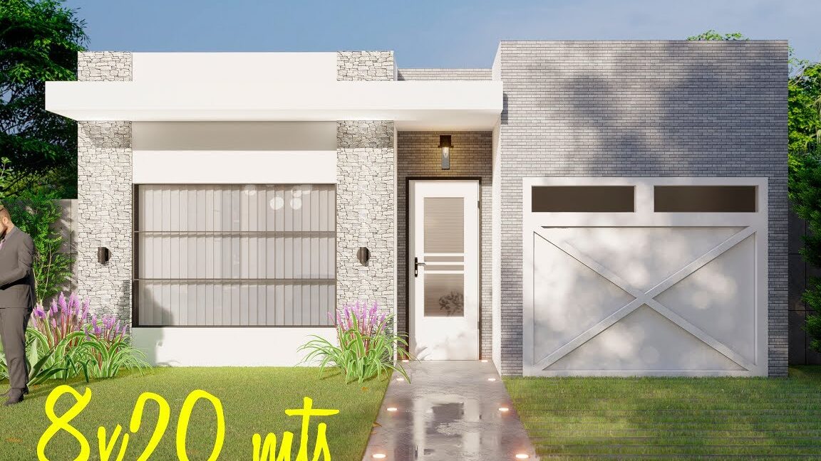 Descubre las mejores ideas de fachadas de casas con cochera y jardín